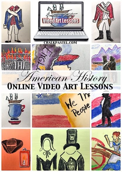 American History Video Art Lessons - You ARE an ARTiST!