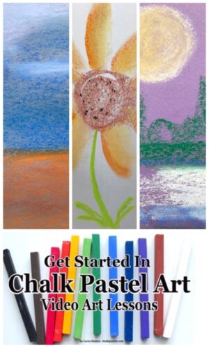 Get Started in Chalk Pastel Art Video Art Lessons - You ARE an ARTiST!