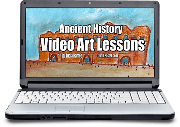 Ancient History Video Art Lessons - You ARE an ARTiST!