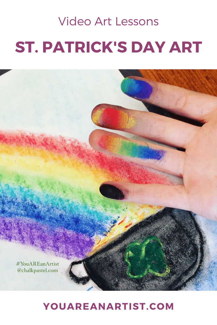 St. Patrick's Day Video Art Lessons - You ARE an ARTiST!