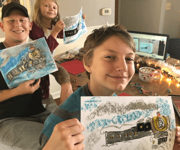 Friday Night Family Activities For Connection And Fun - You ARE an ARTiST!