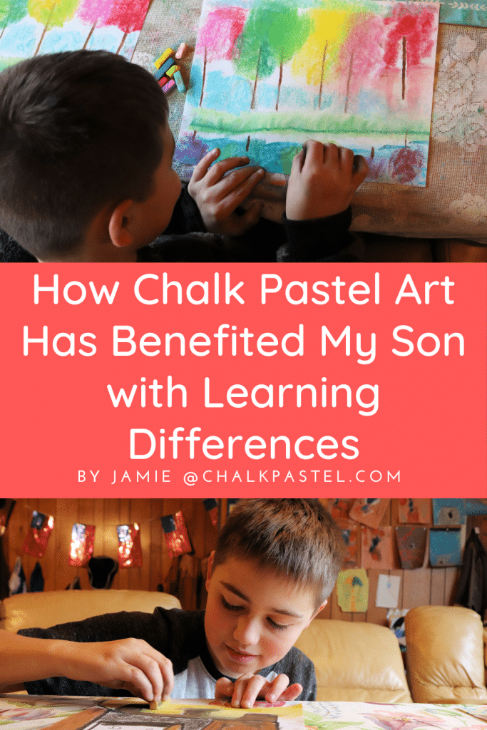 How Chalk Pastel Art Has Benefited My Son with Learning Differences ...