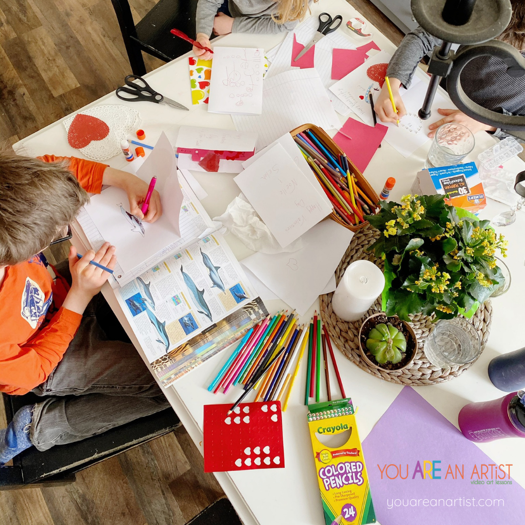 Homeschool Fine Arts Curriculum for Grades 1-12 - You ARE an ARTiST!
