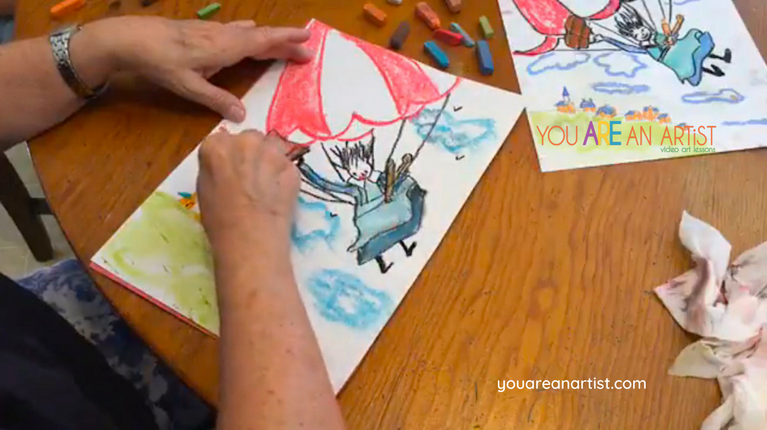 Apple Pie Homeschool Activities for Kids - You ARE an ARTiST!