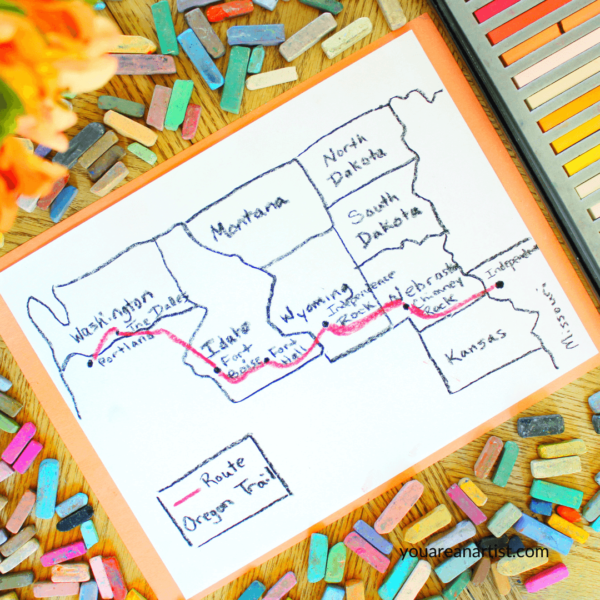 A Hands-On Oregon Trail Unit Study For Your Homeschool - You ARE an ARTiST!