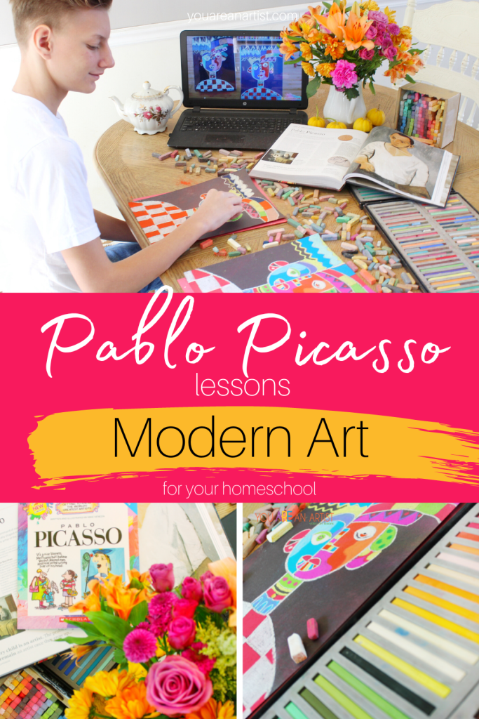 Famous Artist Pablo Picasso Homeschool Study - You ARE an ARTiST!