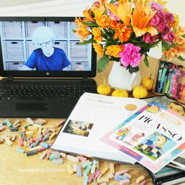 Famous Artist Pablo Picasso Homeschool Study - You ARE an ARTiST!