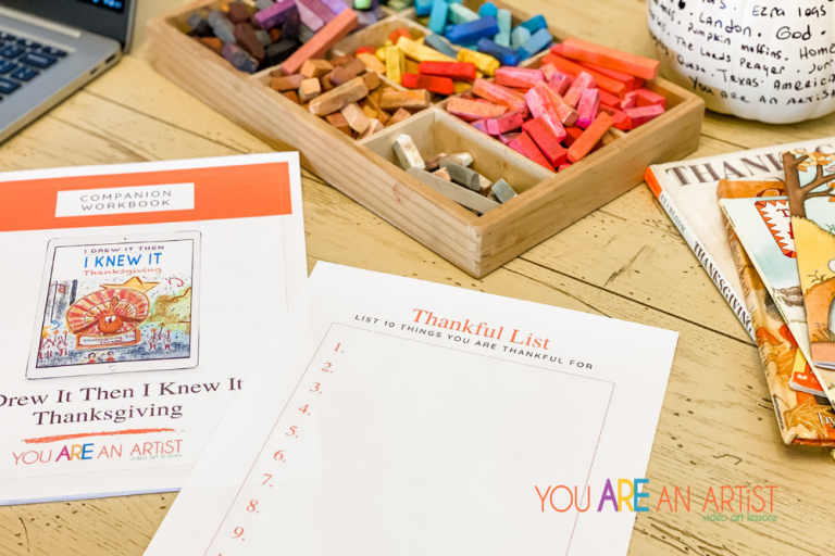 Thanksgiving Homeschool Lessons: Draw Your Way Through The Story