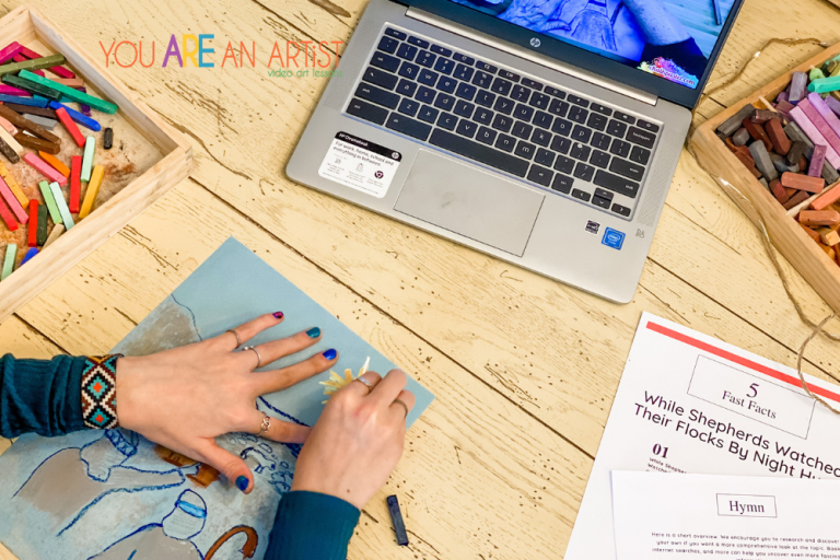 Draw Your Way Through The Story Of Christmas Homeschool Study