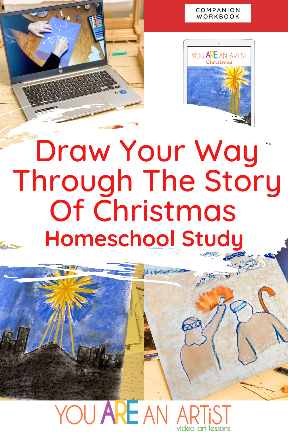 Draw Your Way Through The Story Of Christmas Homeschool Study
