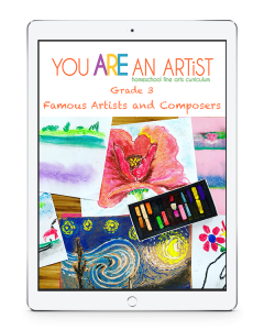 Homeschool Fine Arts Curriculum for Grades 1-12 - You ARE an ARTiST!