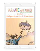 Homeschool Fine Arts Curriculum for Grades 1-12 - You ARE an ARTiST!