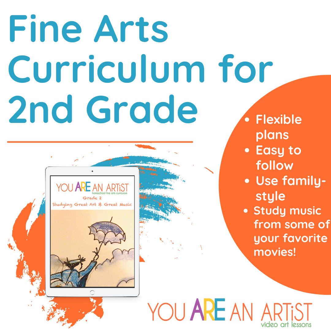Grade 2 Studying Great Art and Great Music - You ARE an ARTiST!