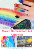 March Homeschool Art Activities - You ARE an ARTiST!