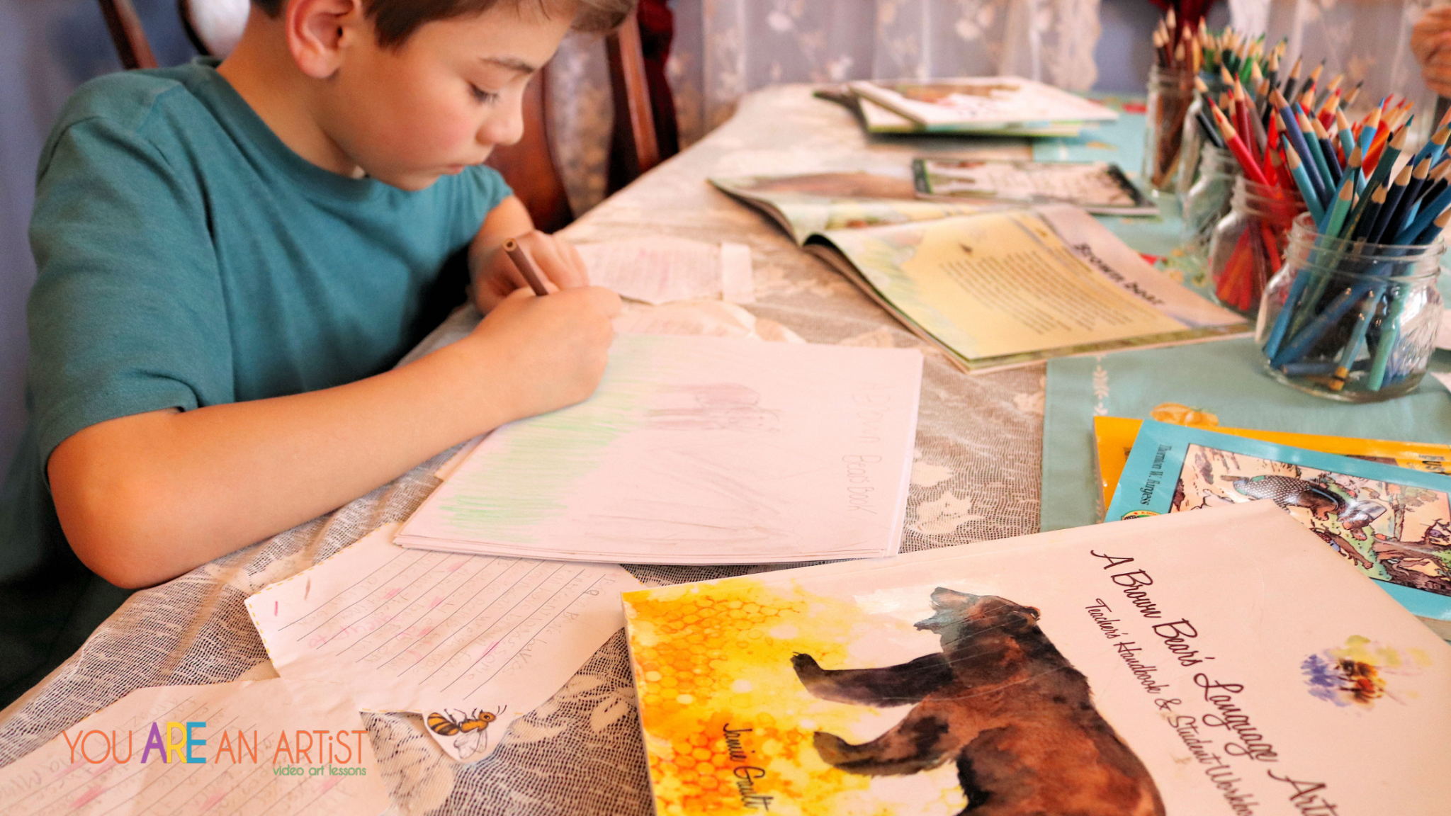 Bears: An Art and Book Study For Your Homeschool - You ARE an ARTiST!