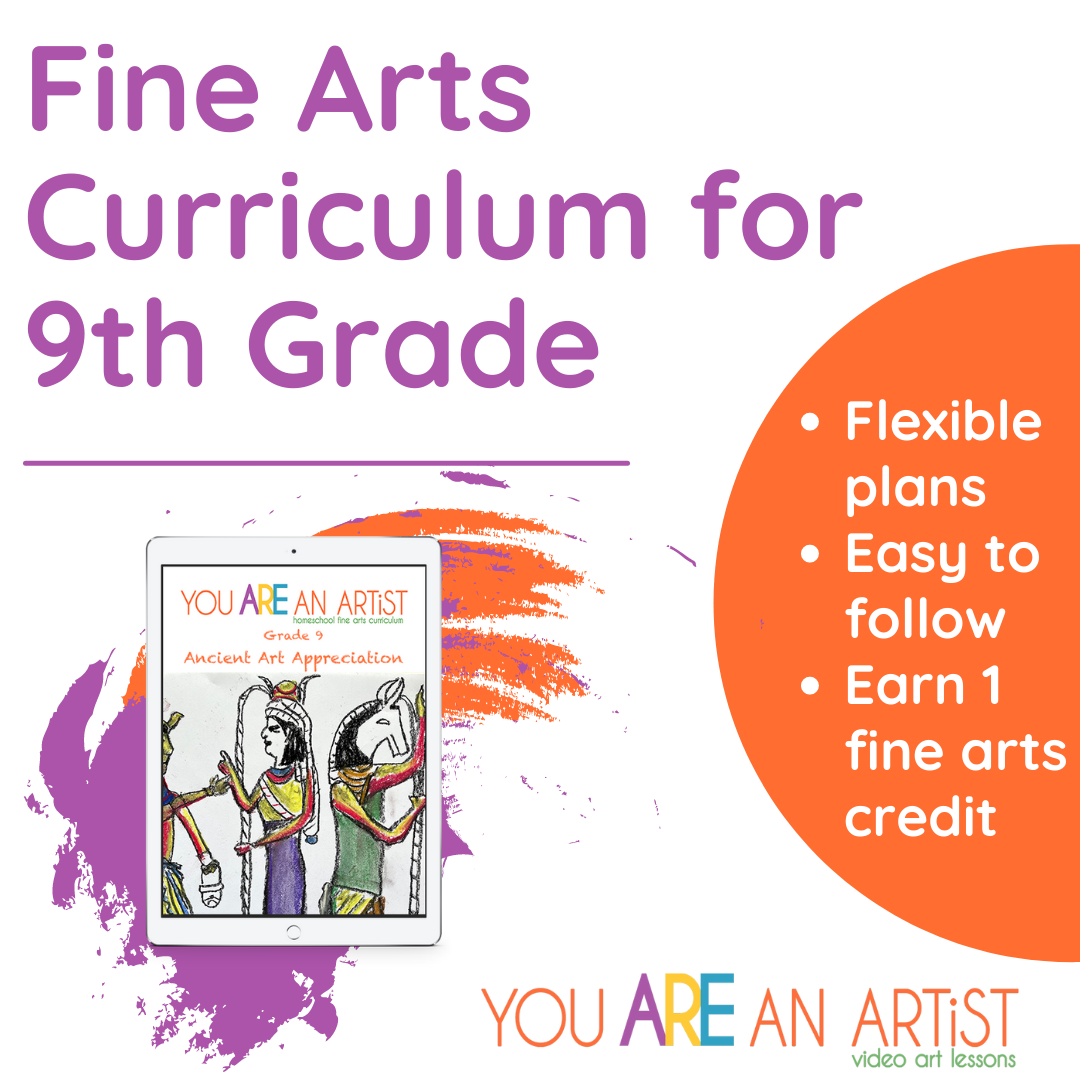 Grade 9 High School Fine Arts Appreciation - You ARE an ARTiST!