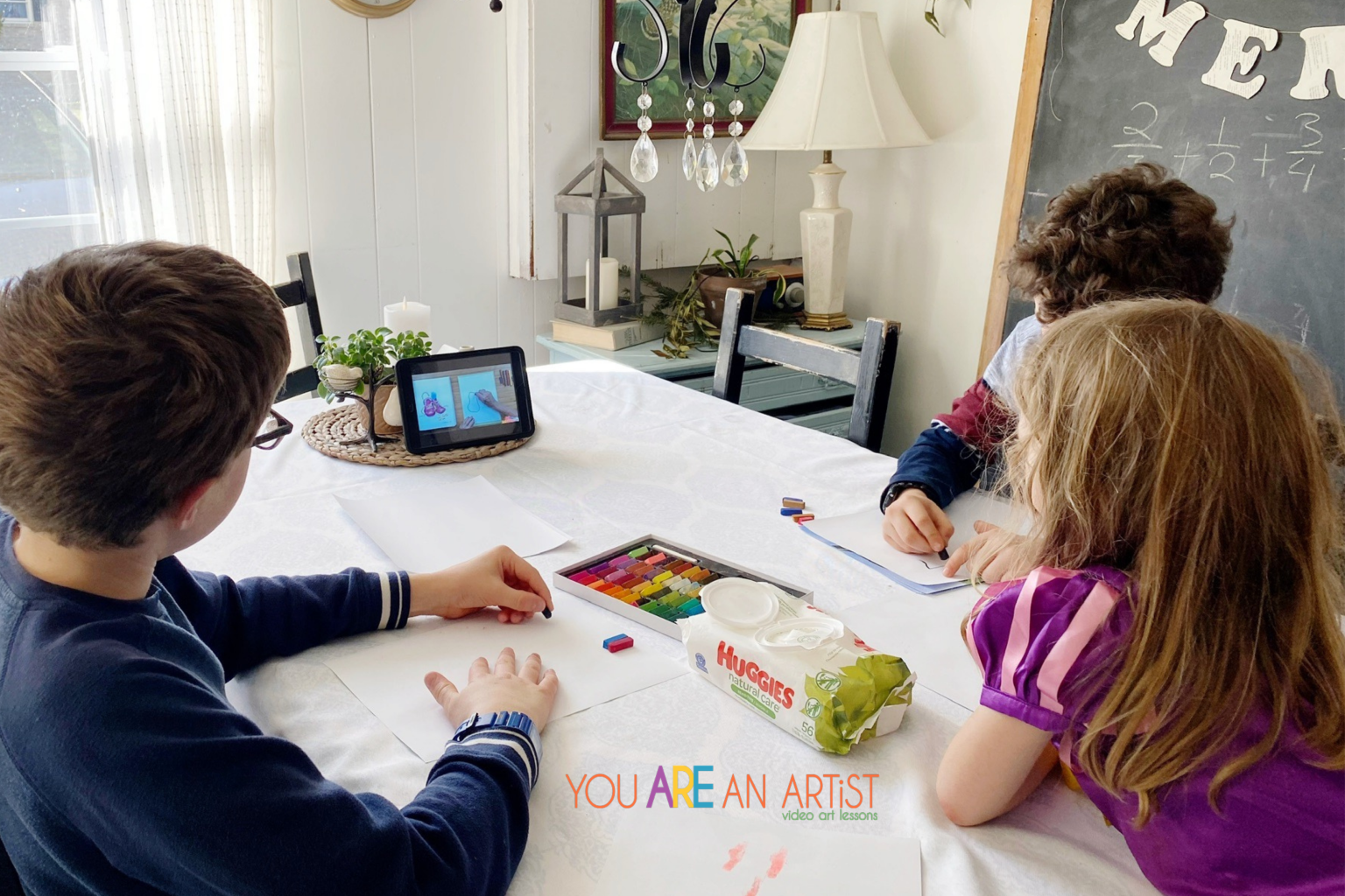 The Best Art Lessons for Homeschool Families - You ARE an ARTiST!