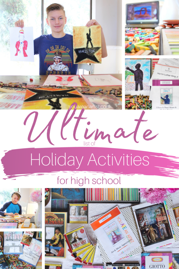 Ultimate List of Holiday Activities for High School - You ARE an ARTiST!