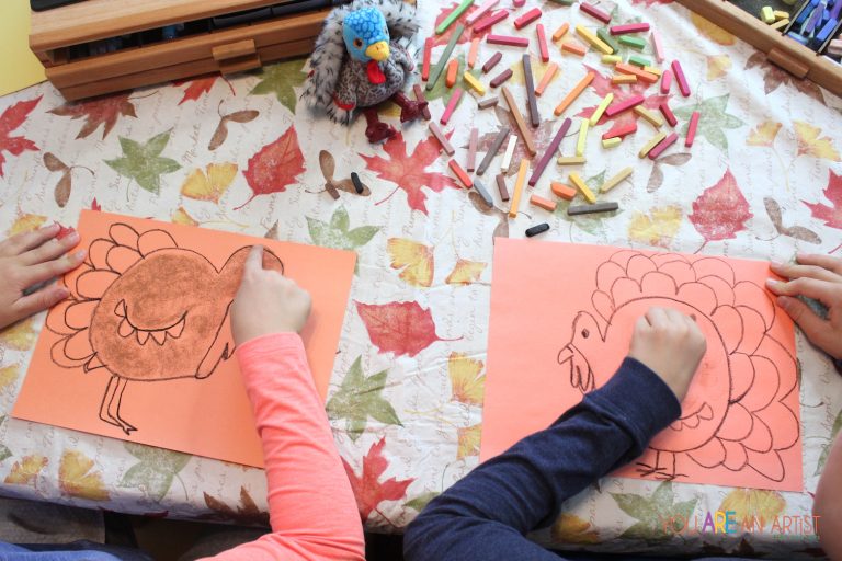 A Turkey For Thanksgiving: Activities For Kids - You ARE an ARTiST!