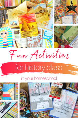 Fun Activities For History Class In Your Homeschool - You ARE an ARTiST!