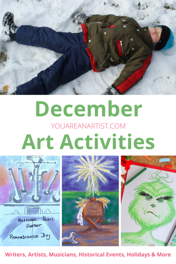 December Art Activities Perfect For Holiday Homeschooling - You ARE an ...