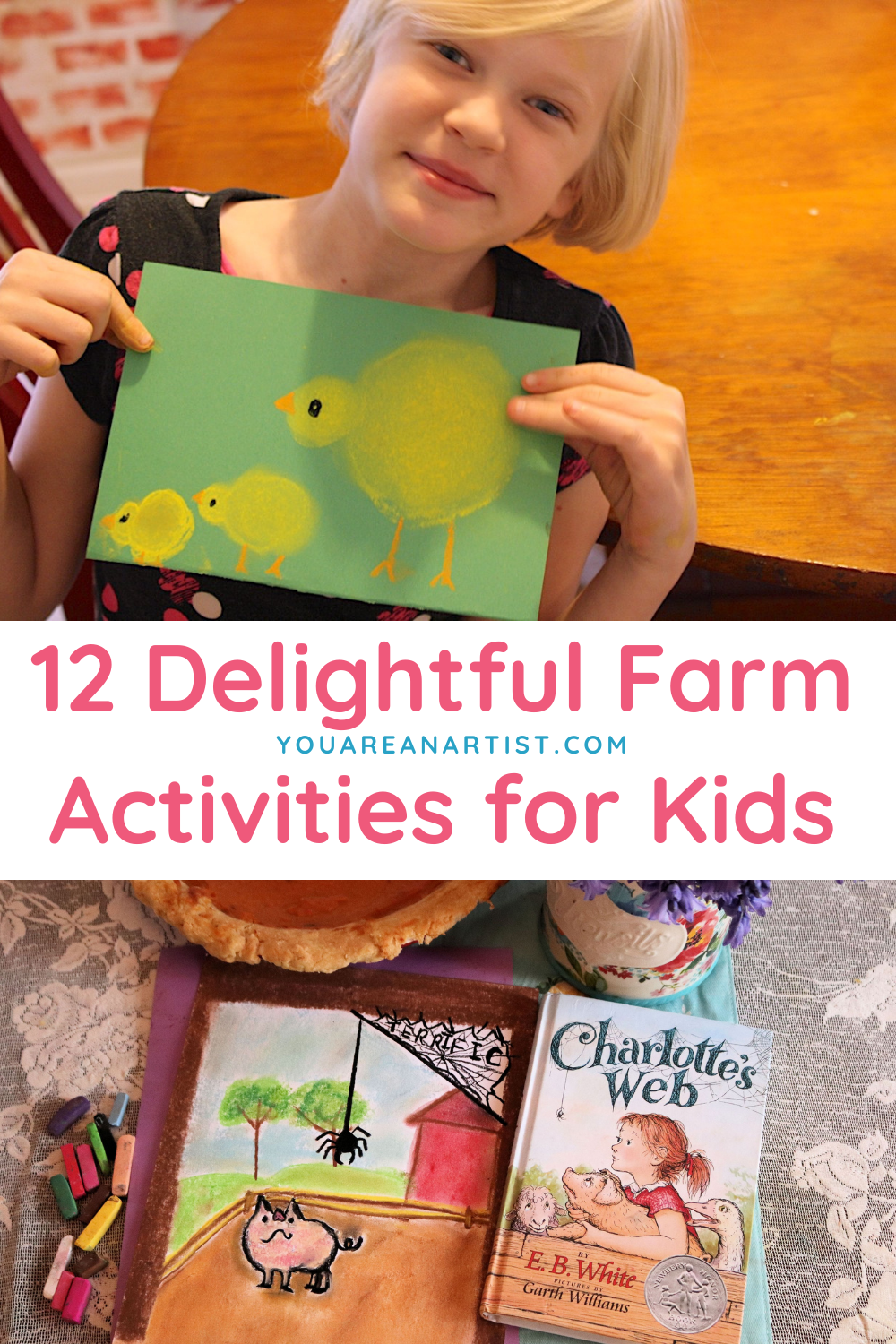 12 Delightful Farm Art Activities for Kids - You ARE an ARTiST!