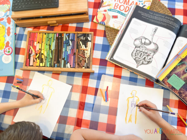Digestive System Study: Hands-On Science For Kids - You ARE an ARTiST!