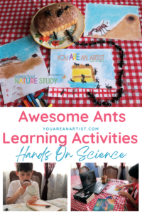 Awesome Ants Learning Activities for Kids - You ARE an ARTiST!