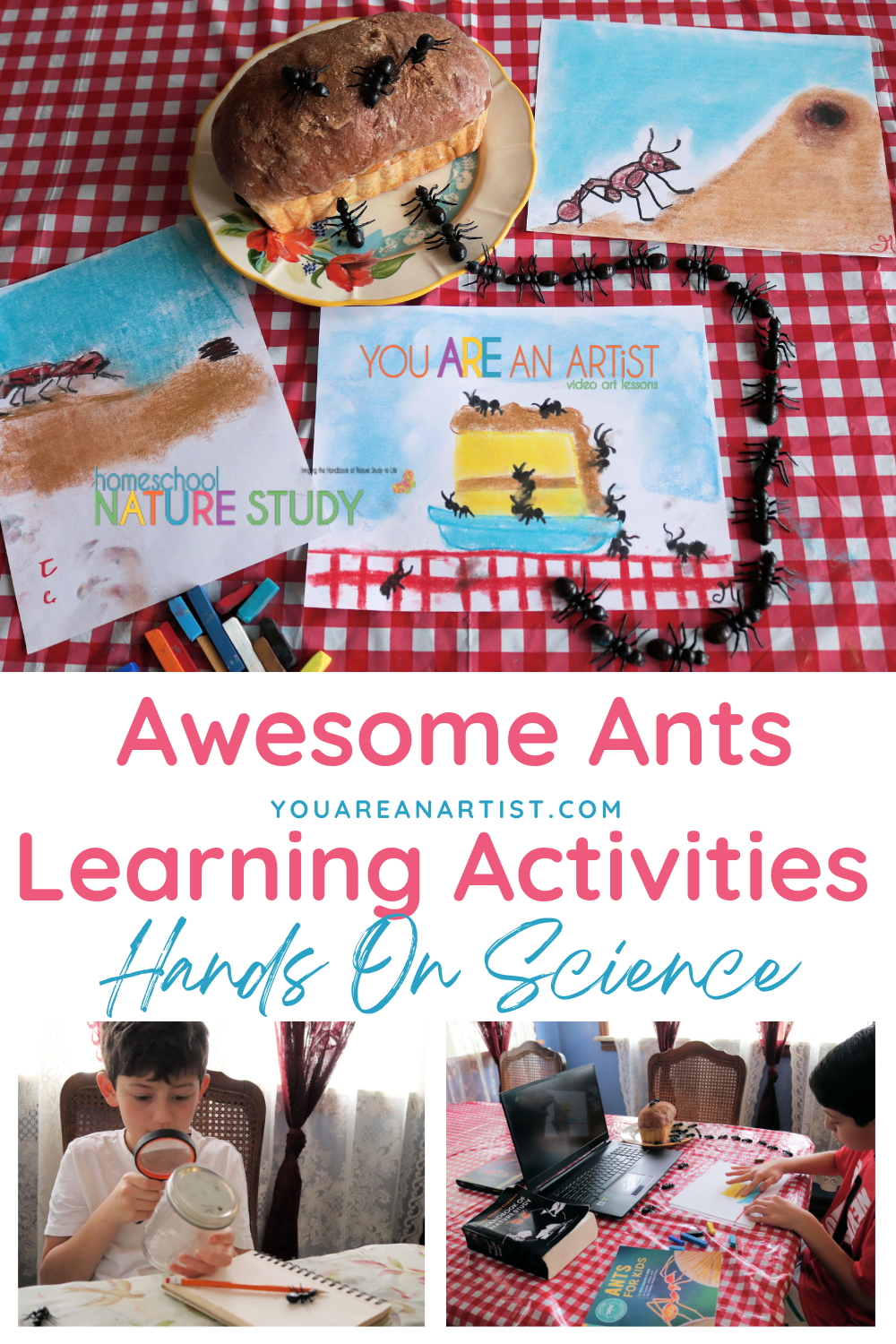 Awesome Ants Learning Activities for Kids - You ARE an ARTiST!