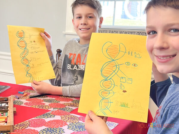 DNA: A Dynamic Learning Activity For Kids - You ARE an ARTiST!