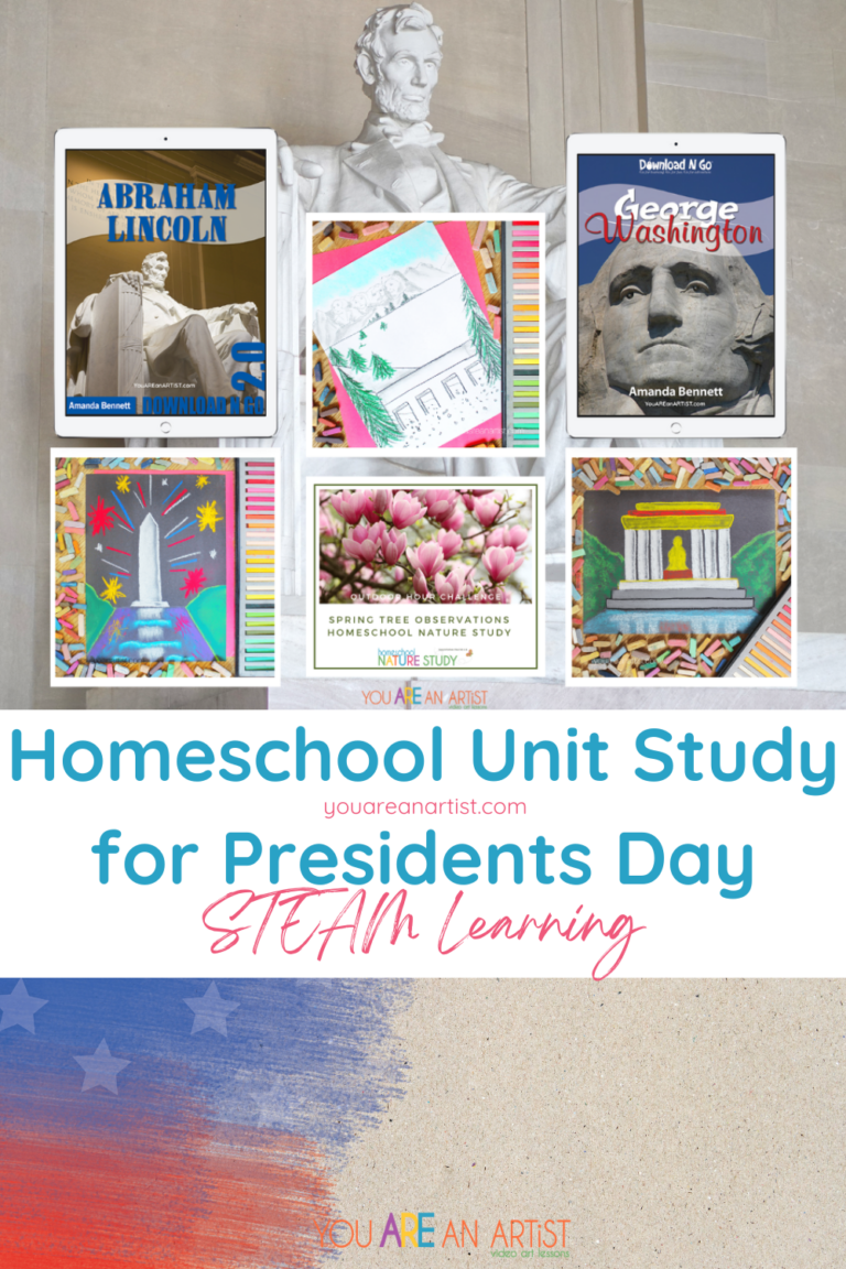 Homeschool Unit Study for Presidents Day - You ARE an ARTiST!