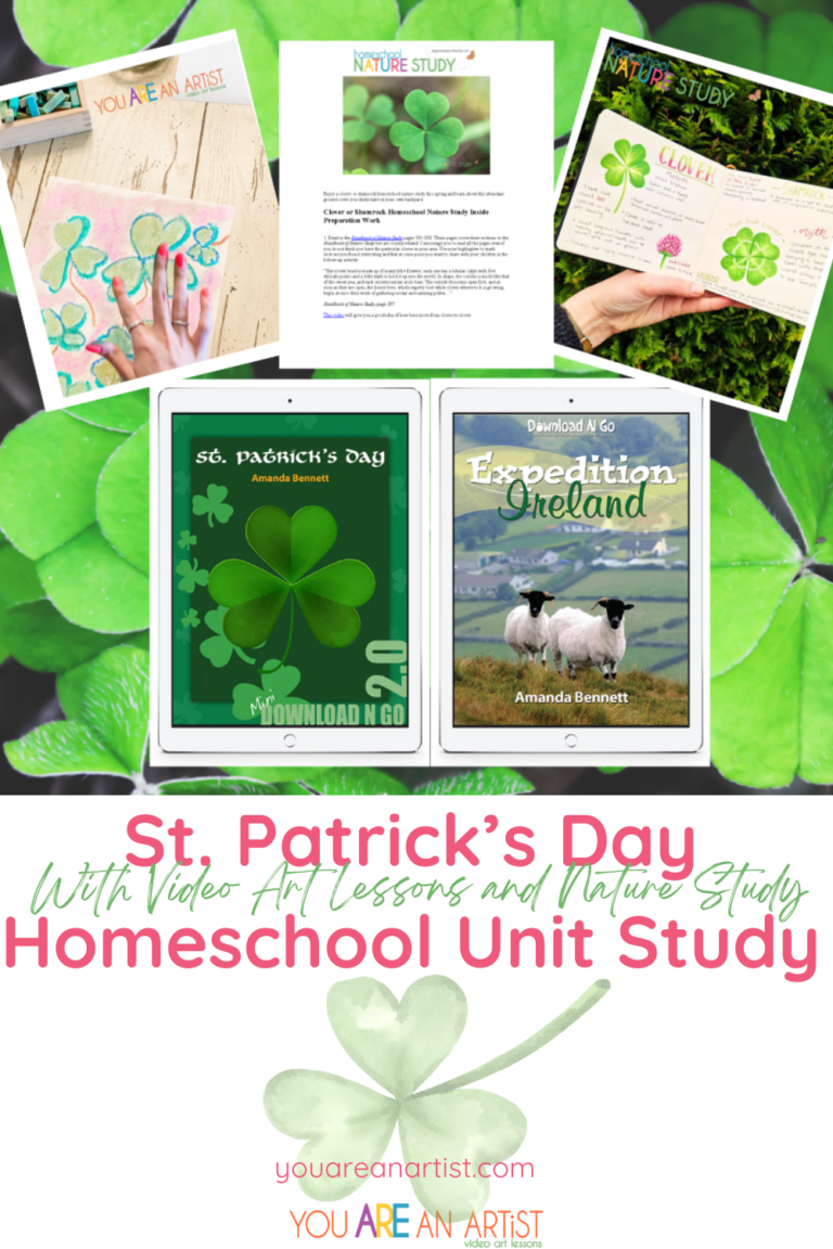 St. Patrick's Day Homeschool Unit Study Bundle - You ARE an ARTiST!