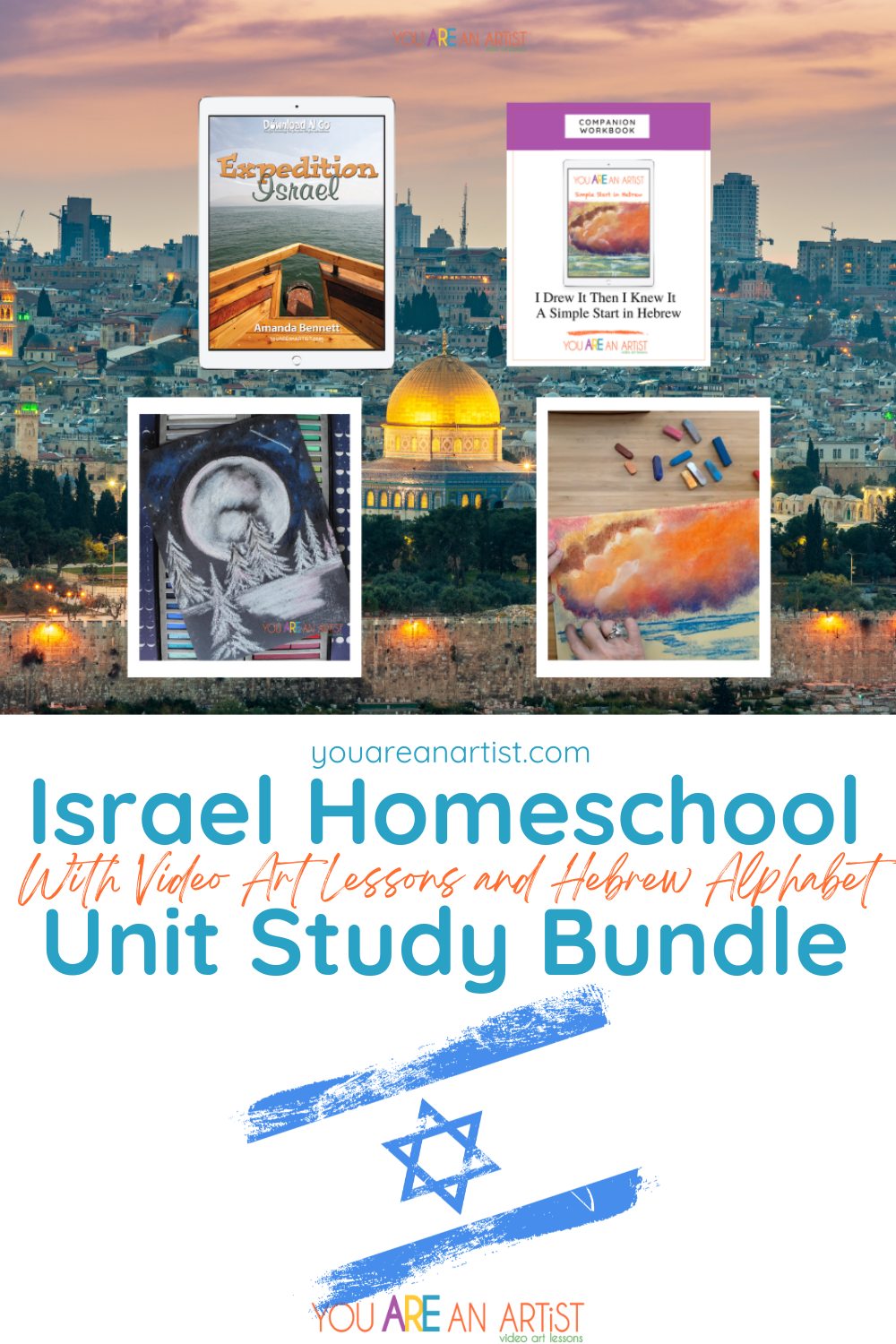 Israel Homeschool Unit Study Bundle - You ARE an ARTiST!