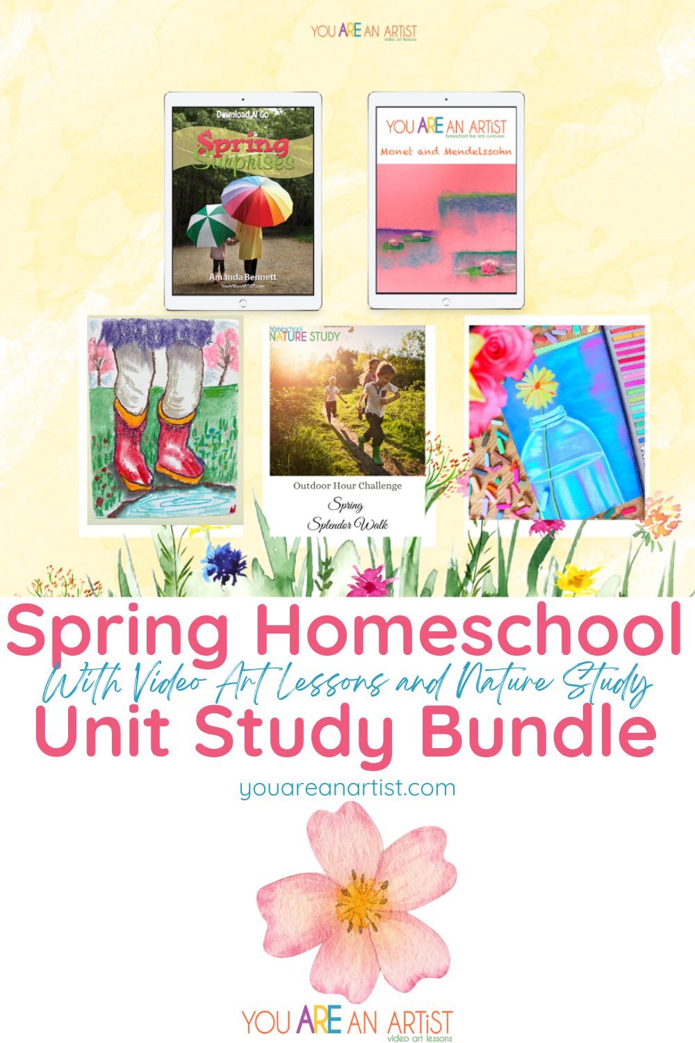 Spring Homeschool Unit Study Bundle - You ARE an ARTiST!